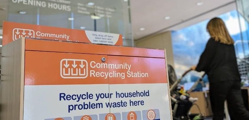 Community Recycling Stations installed in Wollongong Libraries ...